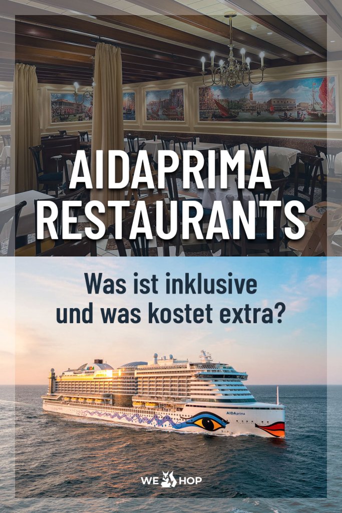 AIDAprima Restaurants: Übersicht, Öffnungszeiten & Preise